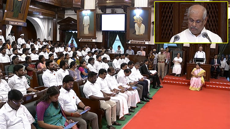 4 ஆண்டுகளுக்கு பிறகு உரையை முழுமையாக படித்த கவர்னர்..! | Governor reads ...