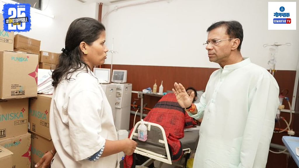 Goa Health News: ये विश्वजीत राणे का स्टाइल है! आरोग्यमंत्री Action ...