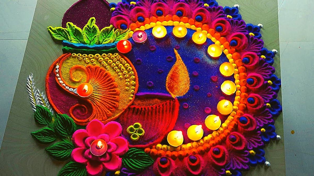 Diwali 2022 Rangoli Designs | दिवाळीसाठी कुठली रांगोळी काढायची? आता ...