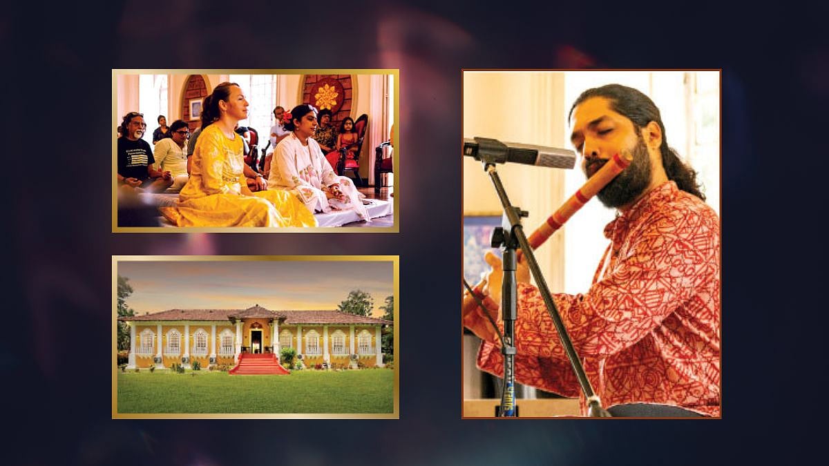 पोर्तुगीजकालीन हवेलीत निनादले बासरीचे सूर; बाणावलीत 'रस-राग'ची रसिकांवर मोहिनी | goa culture art ...