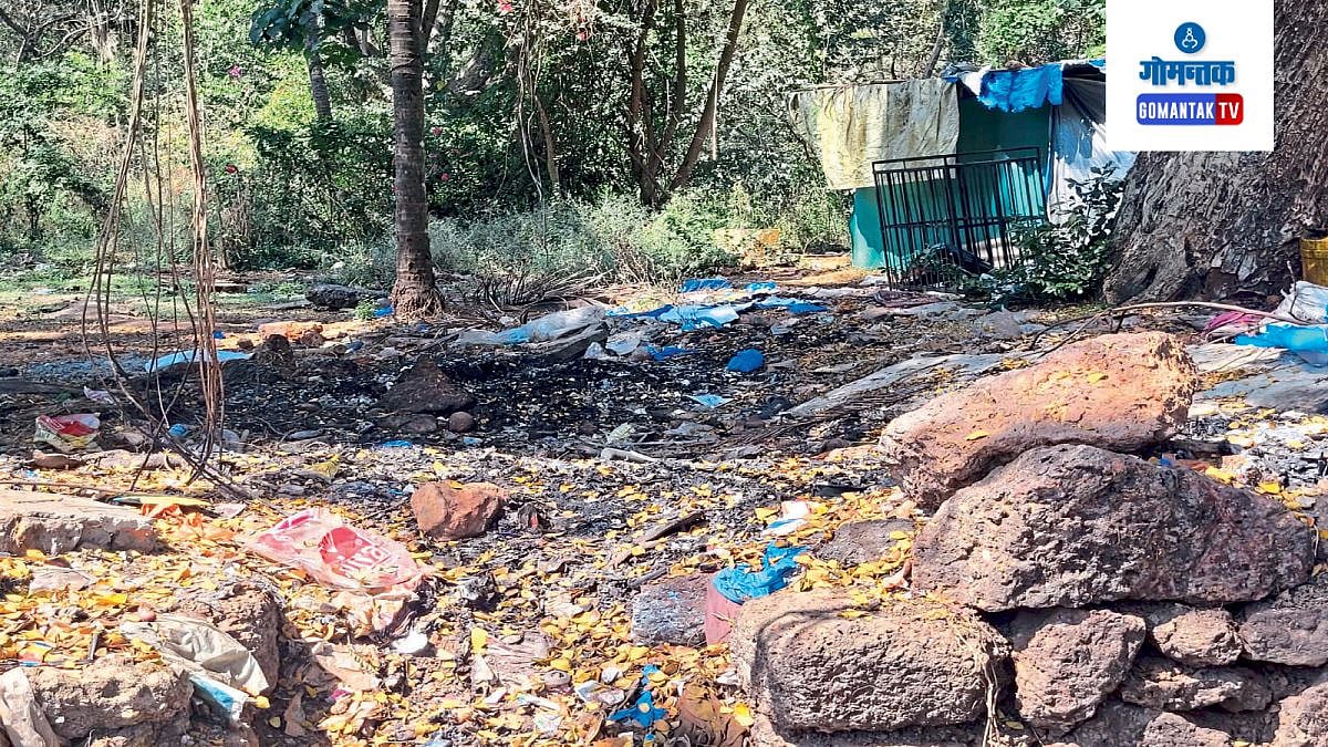 जुने गोवे वारसास्थळ बनले कचरास्थळ; ठिकठिकाणी ढिगारे |Old Goa garbage ...