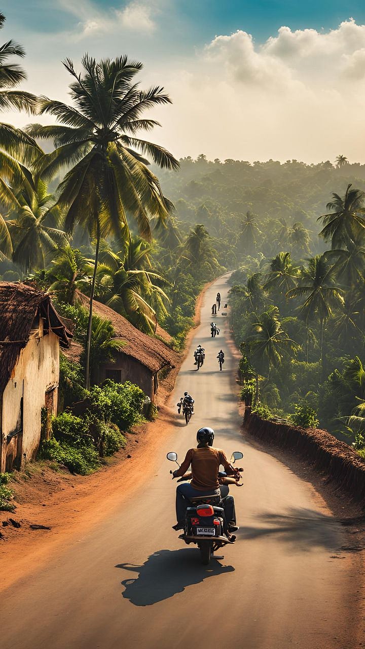 बाईकवरुन करा 'ऑफबीट गोव्याची' सफर|goa road trip tour picnic bike ride ...