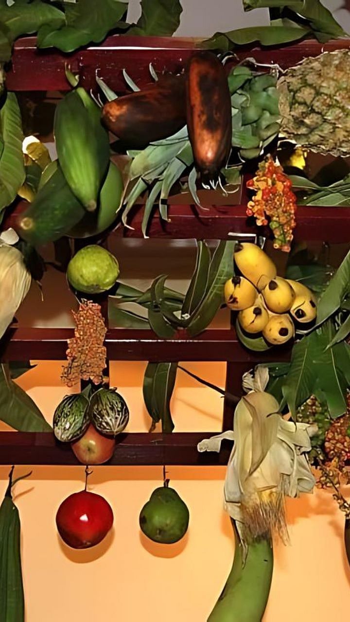 चवथ आणि माटोळी बाजार!|banastarim traditional matoli bazar hanesh ...