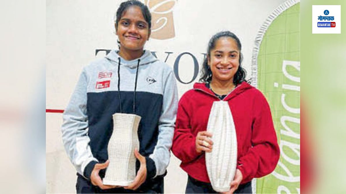 PSA Professional Squash: गोव्याच्या 'आकांक्षाचा' फ्रान्समध्ये डंका! PSA ...