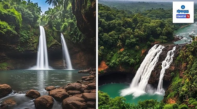 Virdi Waterfall Ban: विर्डी धबधब्यावर पर्यटकांना मनाई, ग्रामपंचायतीचा ...