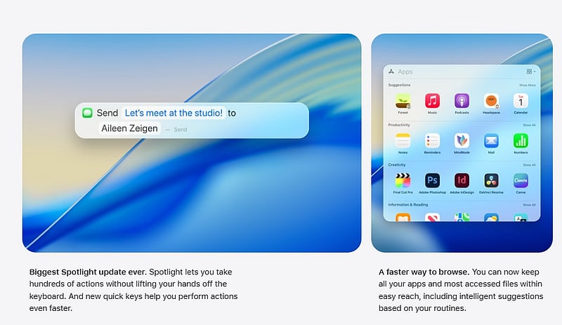 macOS Tahoe 26 Unveiled: Apple revamps Mac experience with Liquid Glass UI