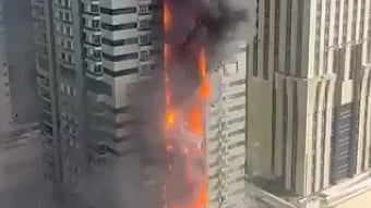 Dubai High-Rise Fire: 3,500 Residents Evacuated Safely from Marina Pinnacle