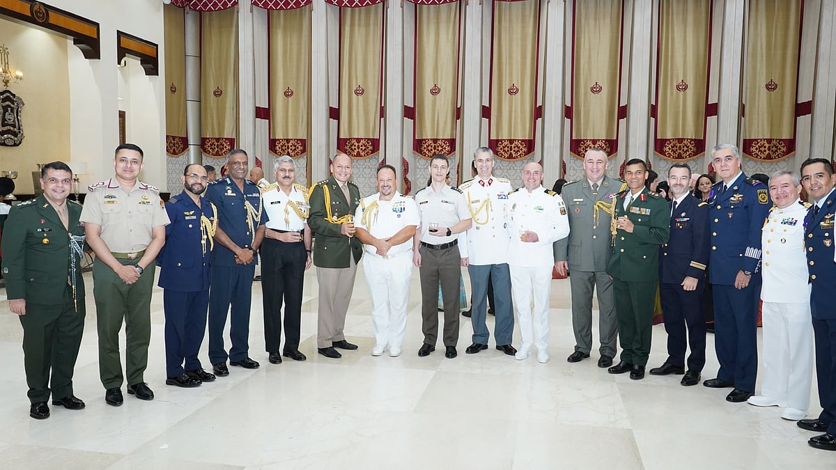 Indian Army hosts briefing for defence attaches of foreign countries