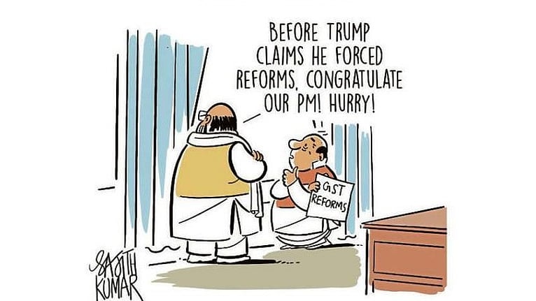 DH Toon | Hurry, Congratulate our PM!