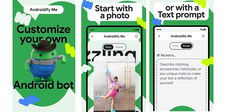 Google Androidify: Fun selfie-to-bot app With Gemini AI