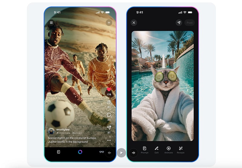 Meta AI app gets new generative AI video generator feature Vibes