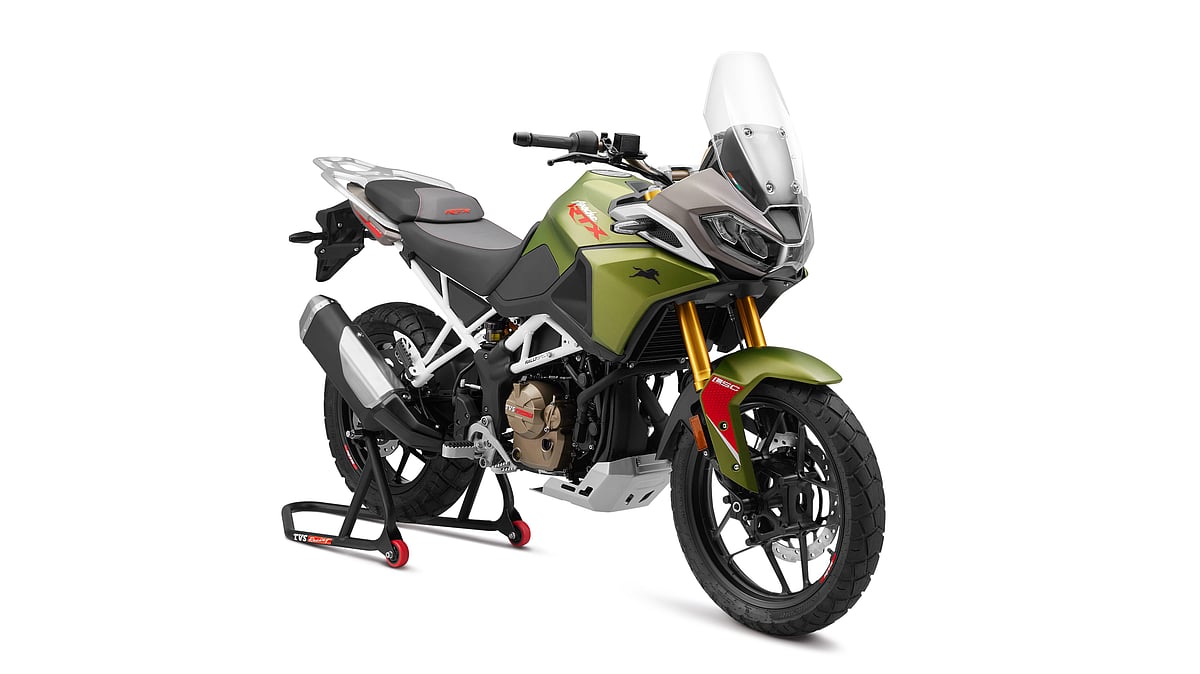 TVS Apache RTX: New 300cc Adventure Motorcycle Launch