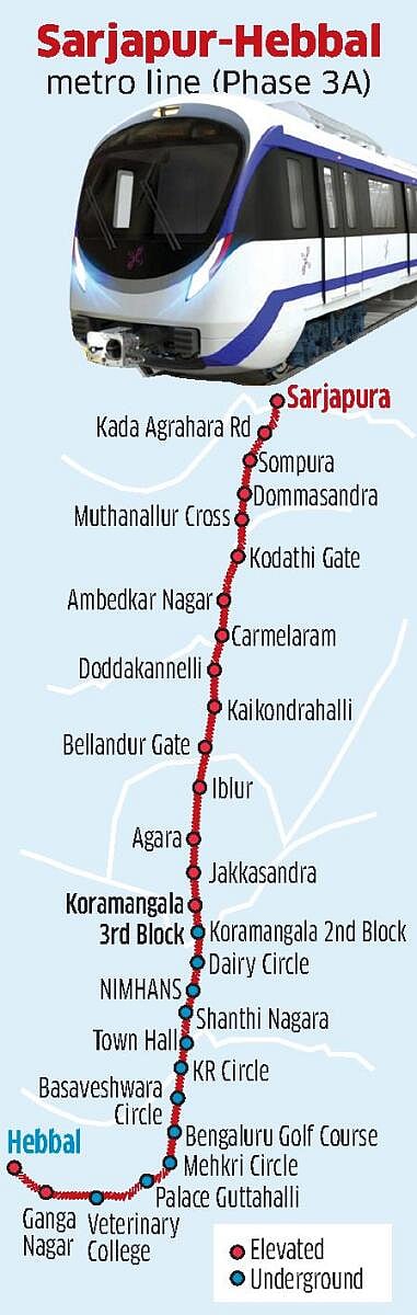 Metro Phase 3A: Namma Metro Trims Costs, Shortens Stations