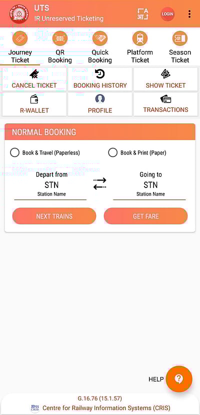 UTS Platform Ticket Booking: 7 Steps for Easy Online Booking| Uts App ...