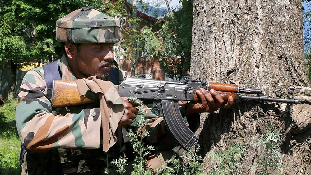 J&K Search Operation: Security Forces Respond to Suspicious Movement
