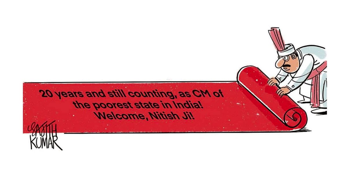 DH Toon | Welcome, Nitish Ji!