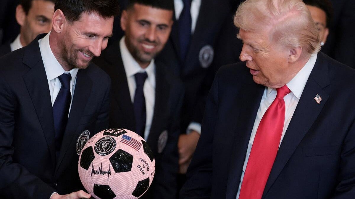 Lionel Messi: Trump honours Inter Miami at White House after MLS Cup win