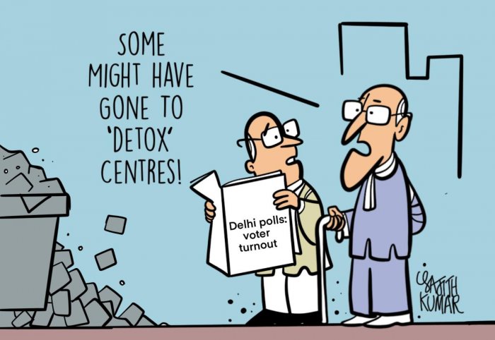 Delhi Election 2020: Best of DH Cartoons