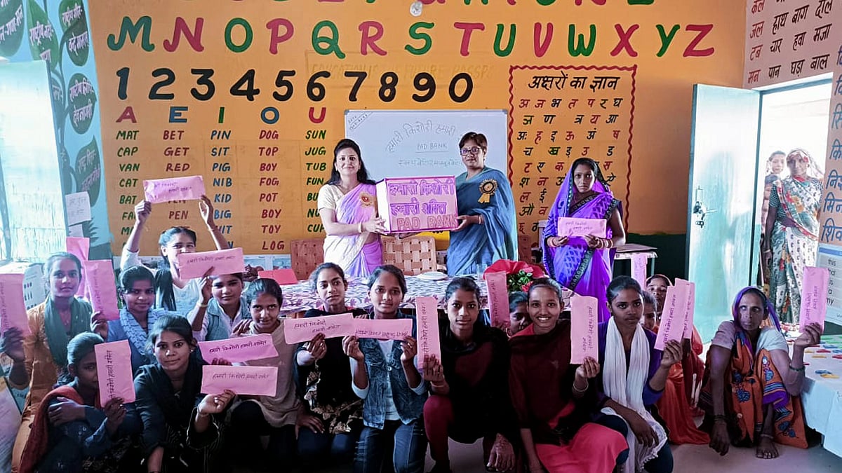 UP teacher sets up 'pad bank' in school to spread awareness on ...