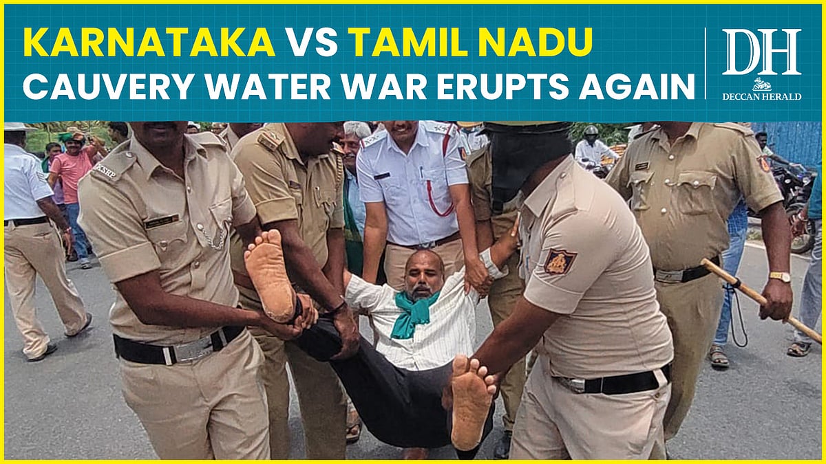 Cauvery water war | Karnataka releases 10 TMC water to Tamil Nadu ...