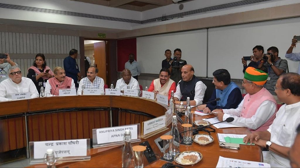 All-party meeting: Parties push for passage of women's reservation bill ...