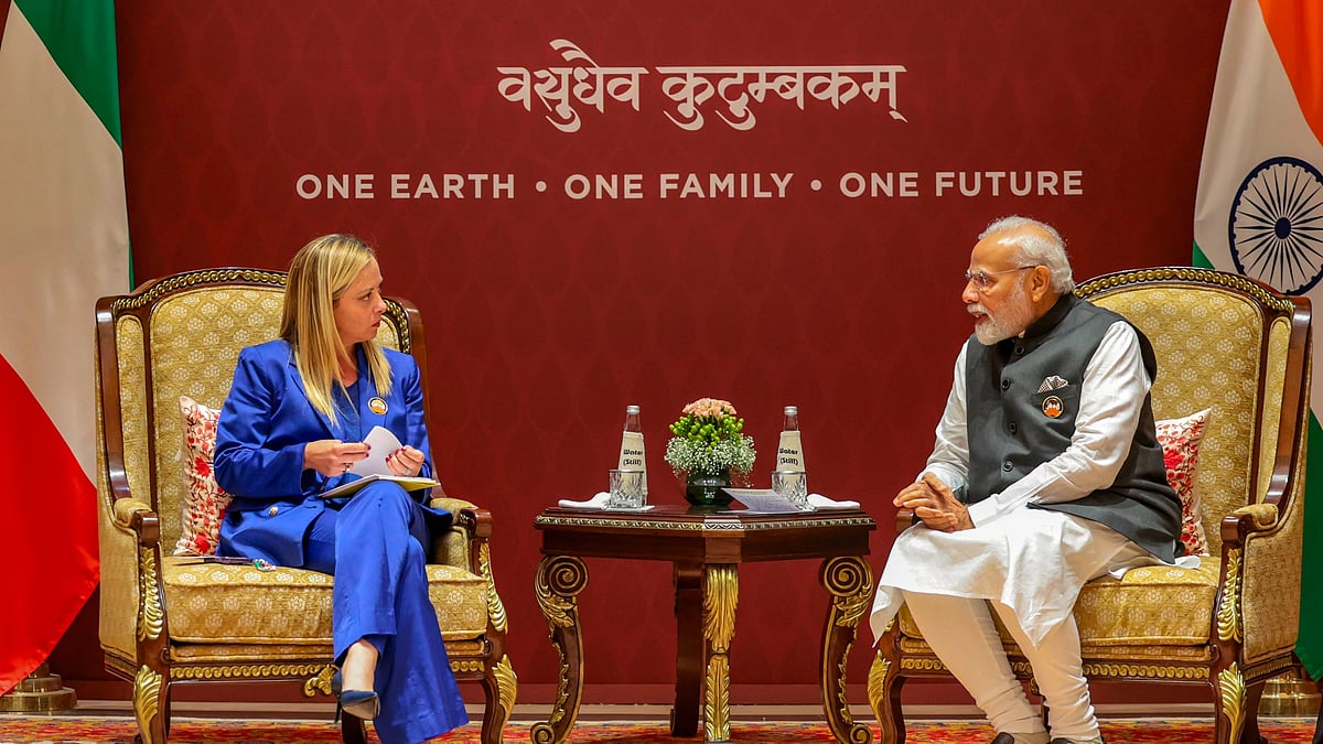PM Modi holds bilateral talks with Italy's Giorgia Meloni