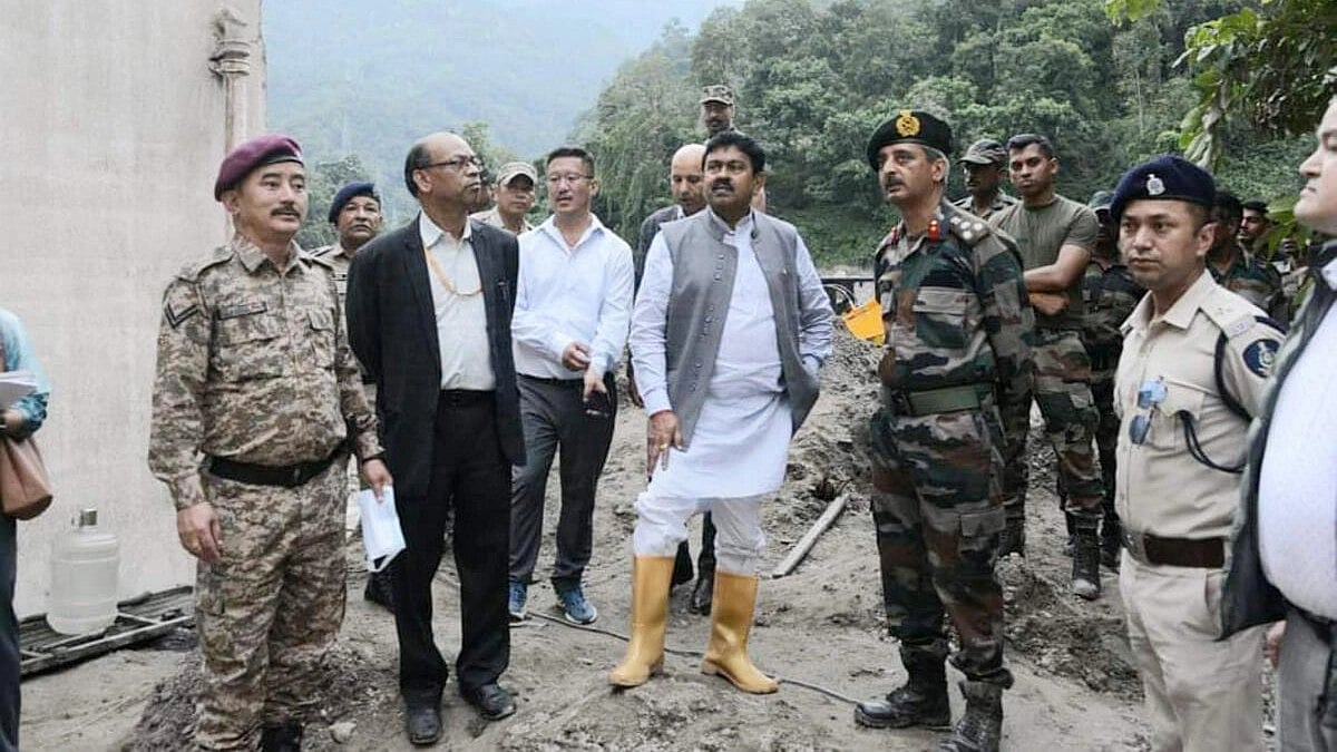 Union MoS Home Ajay Mishra meets Sikkim CM Prem Singh Tamang; reviews ...