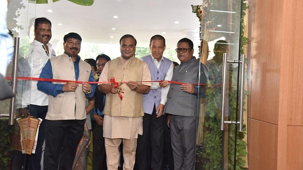 Assam CM Himanta Biswa Sarma inaugurates new CMO inside secretariat complex