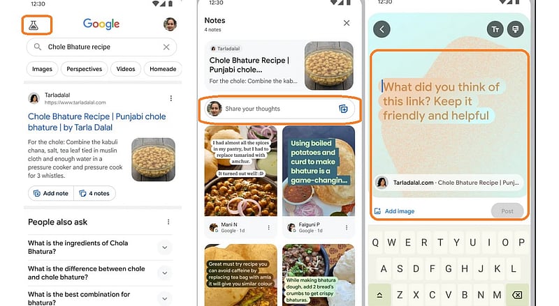 Google brings new experimental 'Notes' feature to Search