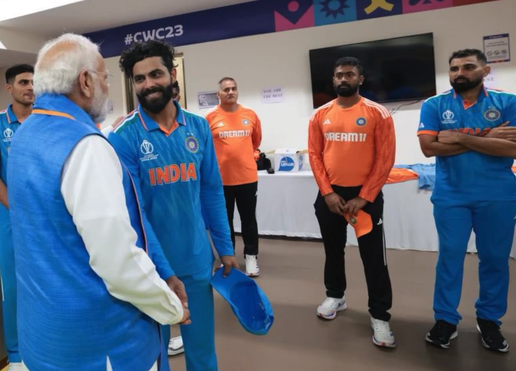 Indian team thanks PM Modi for words of solace after World Cup defeat