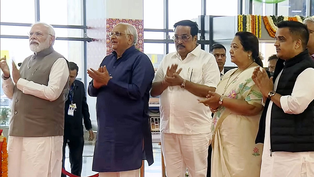 PM Modi inaugurates new terminal building of Surat airport