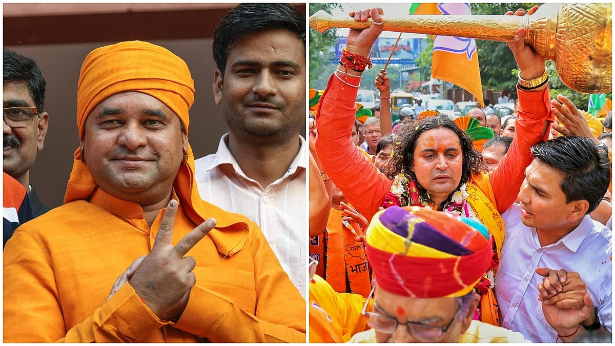 Flying high on Hindutva: Former 'cow' minister, temple crusader among 4 ...