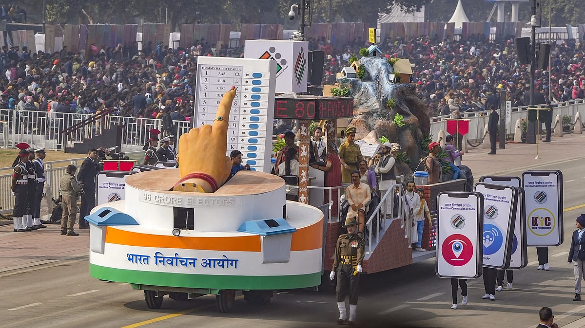 Republic Day parade: Election Commission tableau showcases India as ...