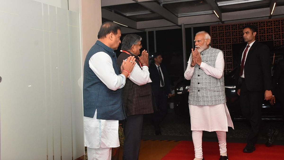 PM Modi arrives in Assam on two-day trip; to unveil projects worth Rs ...