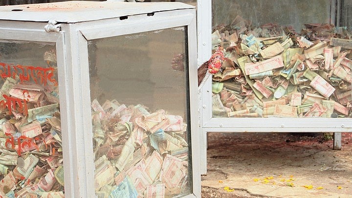 'Everything offered goes to god's account,' says TN minister after ...