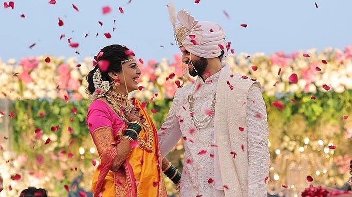 Pooja Sawant, Siddesh Chavan tie the knot in a dreamy ceremony; See Pics