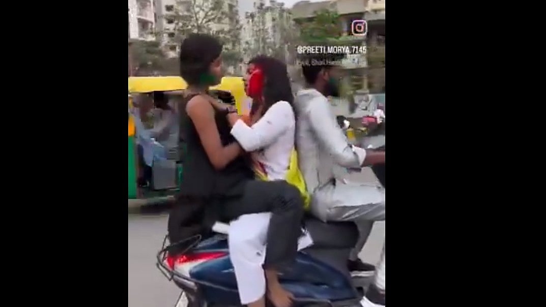 'Vulgar' reels on scooter: Another penalty of Rs 47,500, FIR lodged in ...