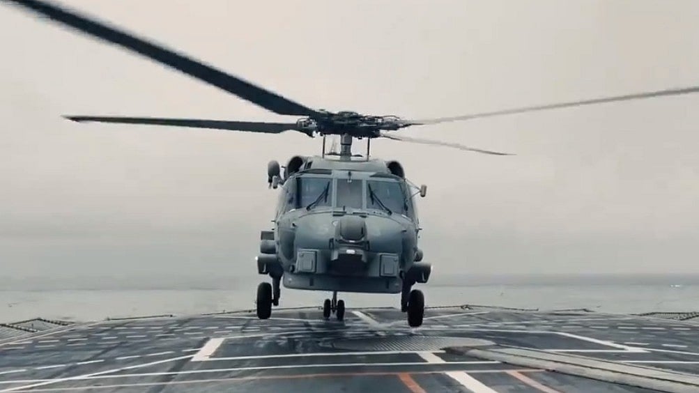 Indian Navy to commission newly-inducted MH 60R Seahawk helicopter on ...