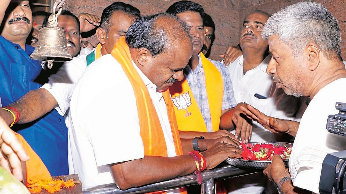Kumaraswamy banks on his stature as ‘Star’ Chandru plays ‘native’ card