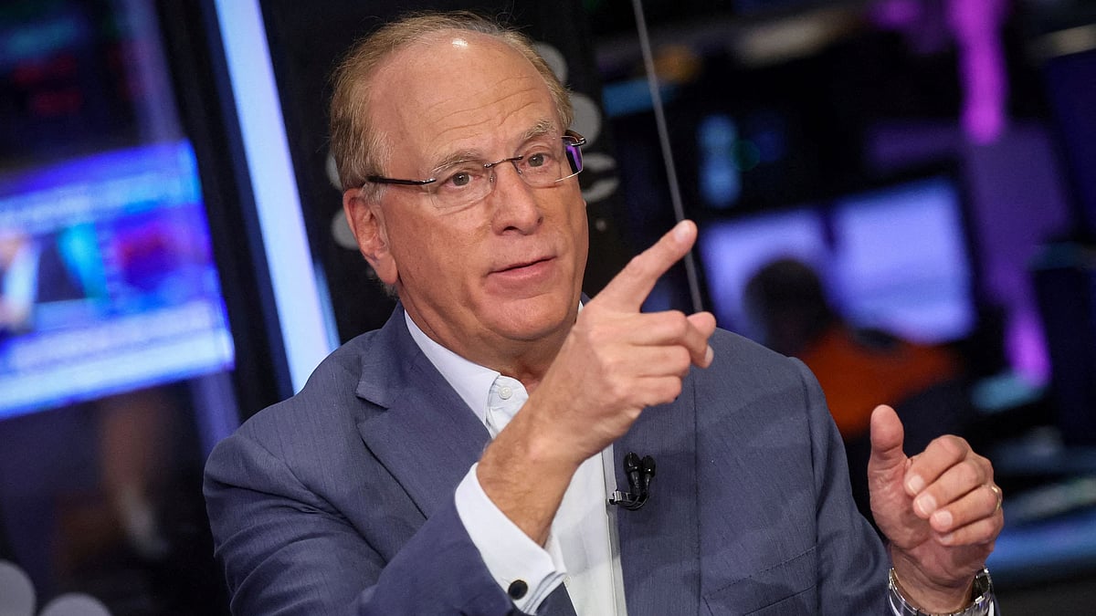 BlackRock CEO Larry Fink says AI will boost productivity, worker pay