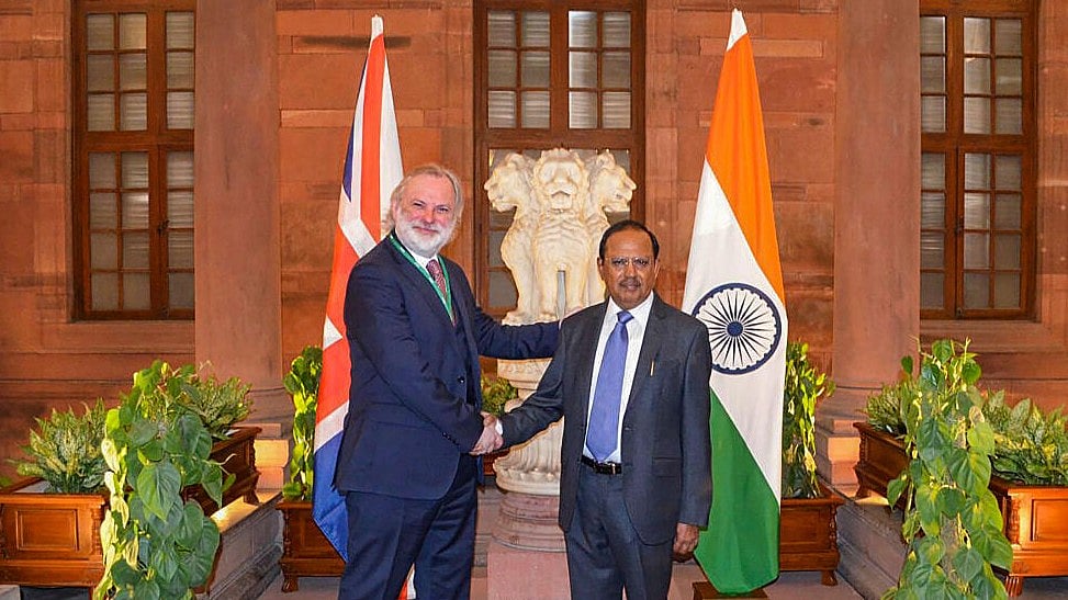 NSA Doval holds talks with British counterpart Barrow