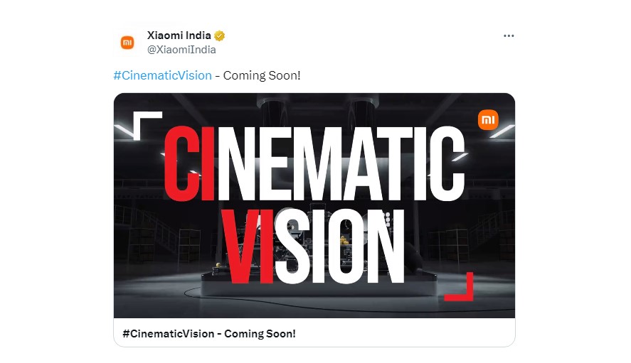 Xiaomi latest teaser hints at new 'Civi' series phone launch