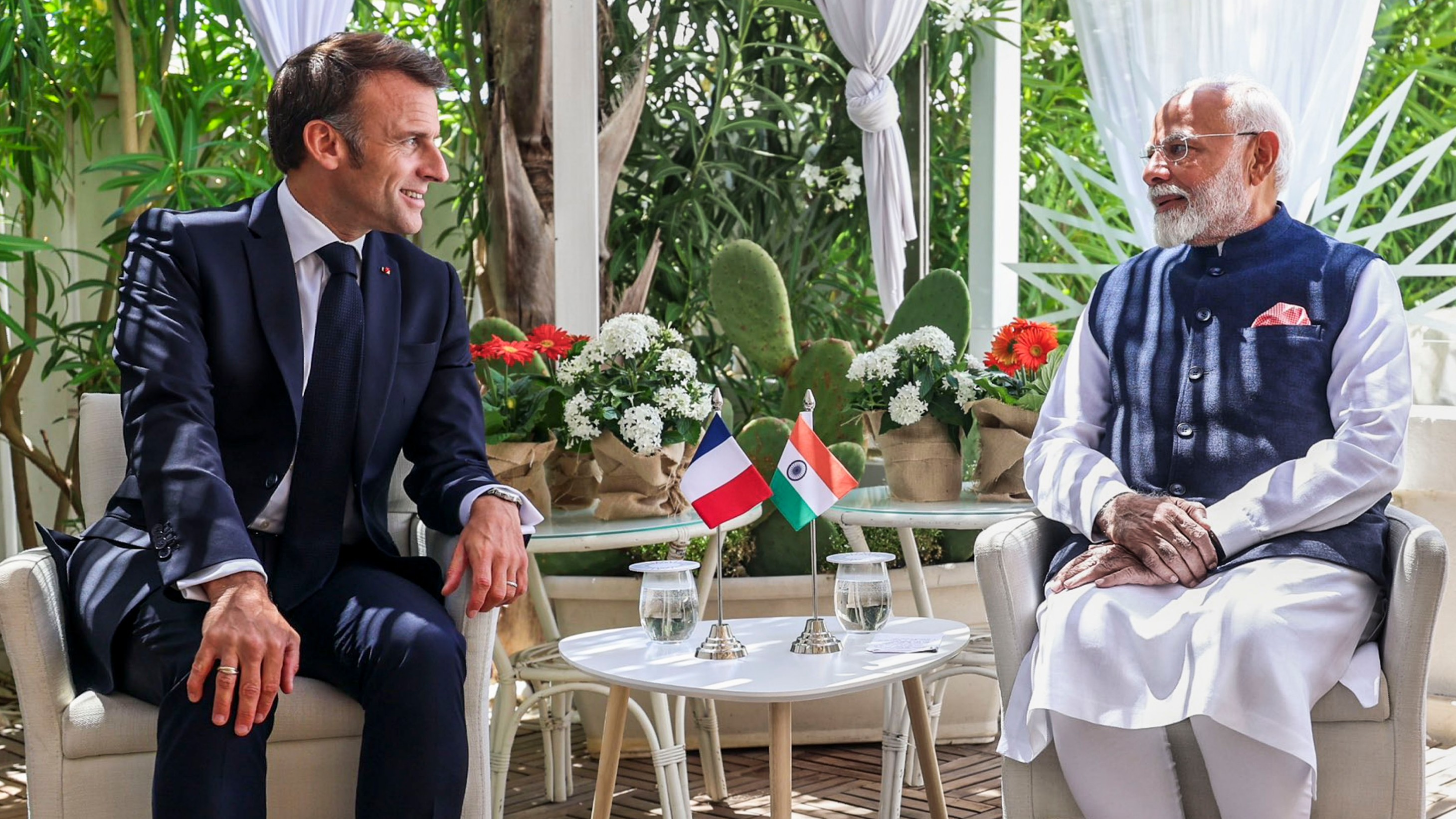 In Pics| PM Modi meets world leaders at the G7 Summit