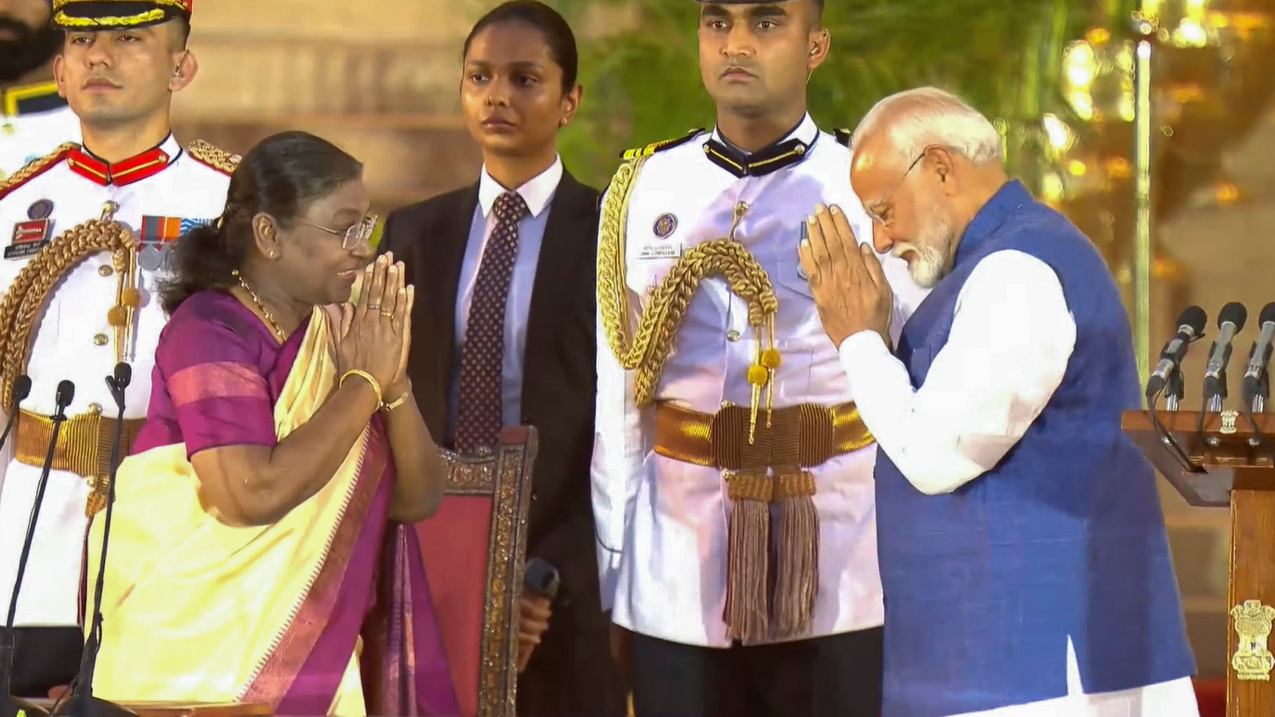 In Pics| PM Narendra Modi's swearing-in ceremony