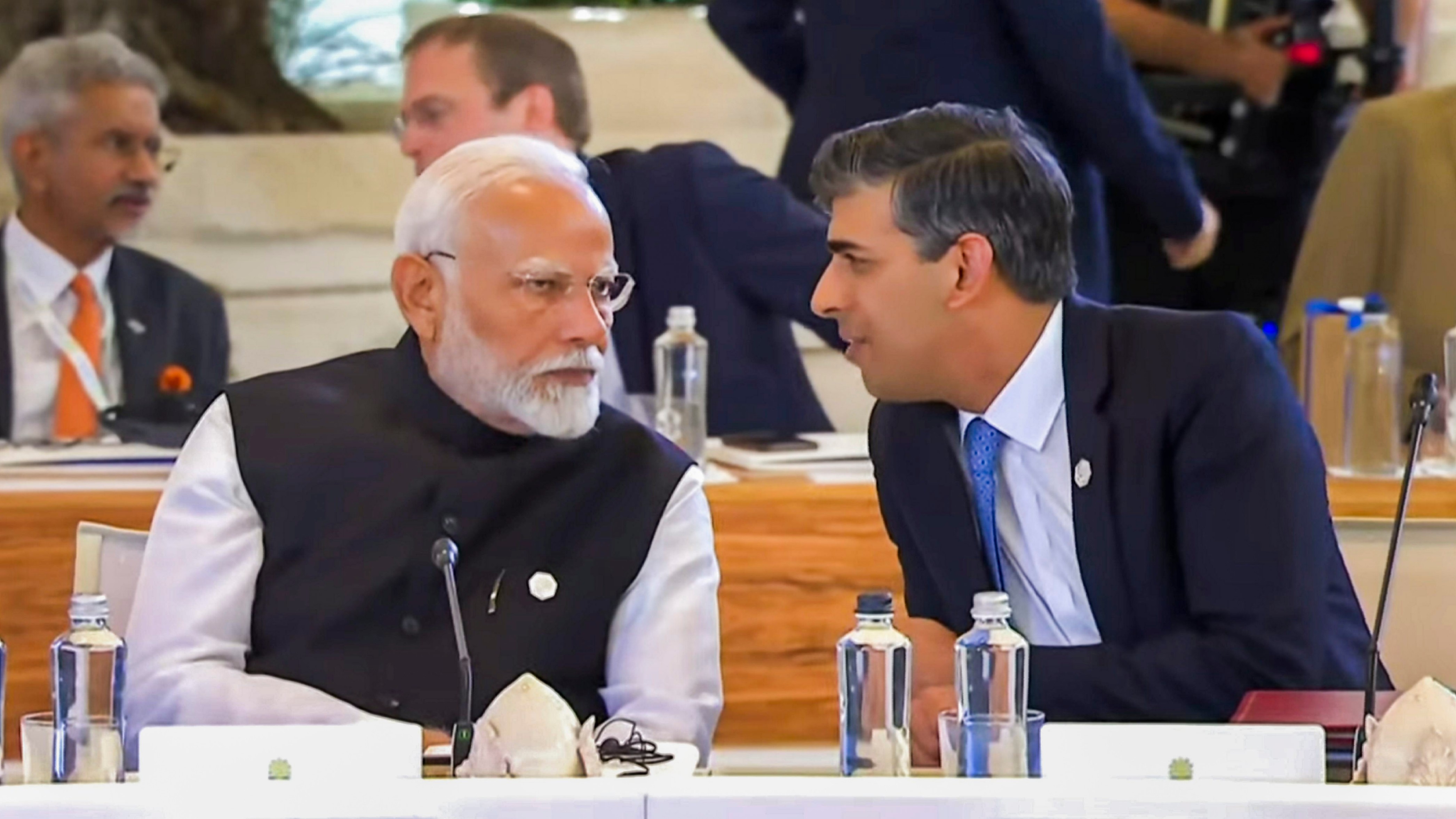 In Pics| PM Modi meets world leaders at the G7 Summit