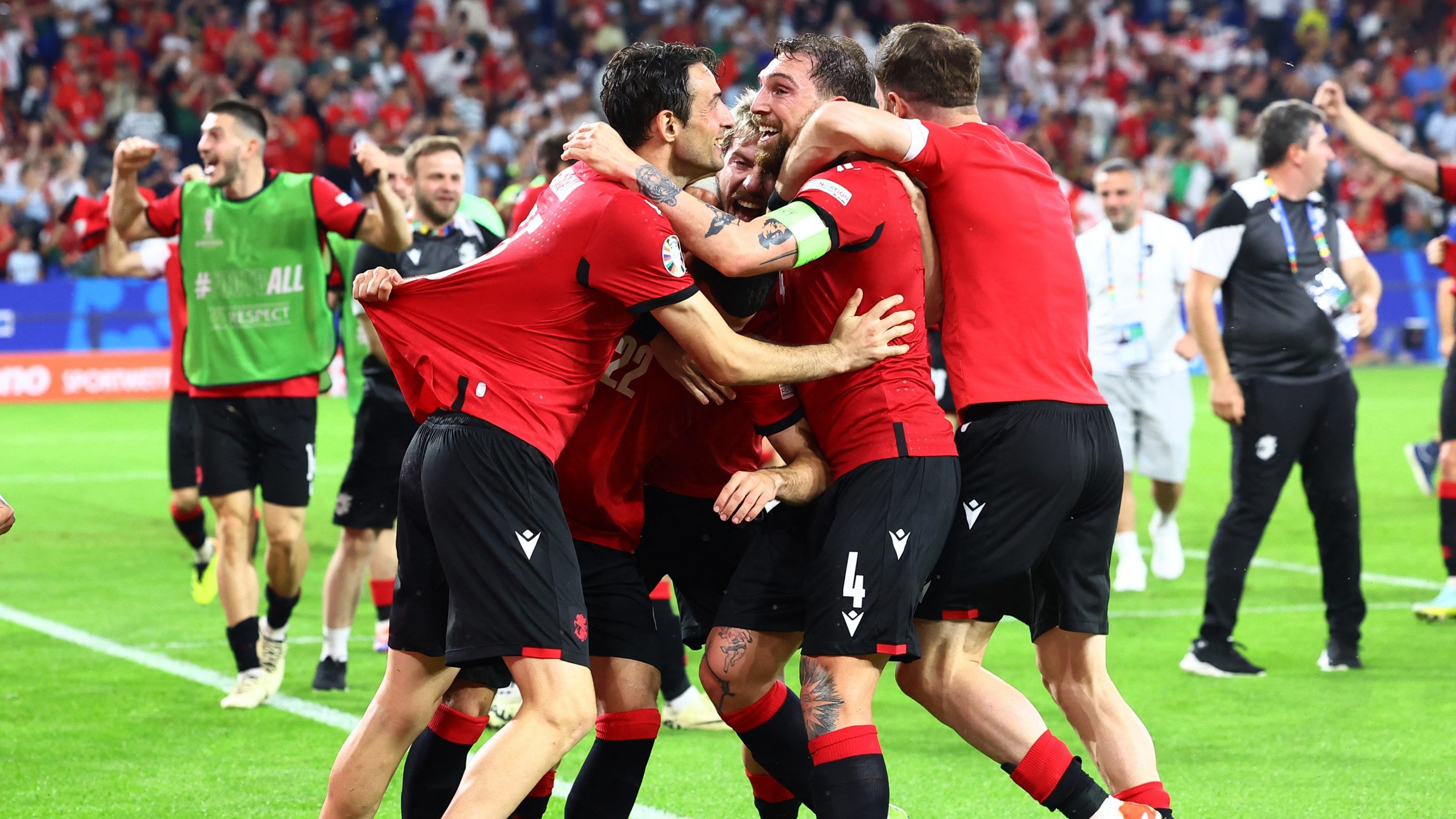 Euro Cup 2024: Georgia stuns Portugal in 2-0 win to advance to knockouts