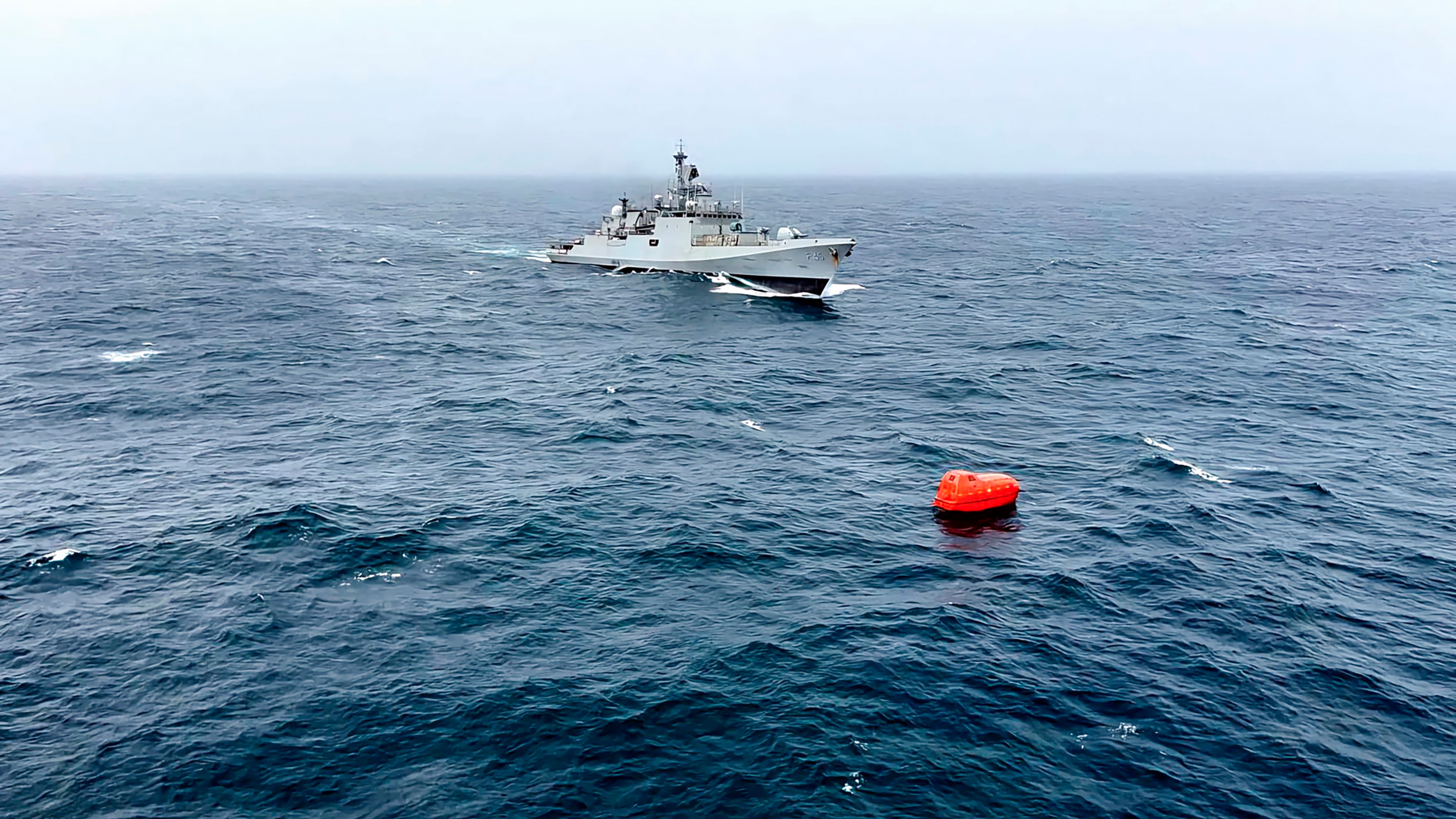 Indian Navy rescues 8 Indians from capsized vessel off Oman coast