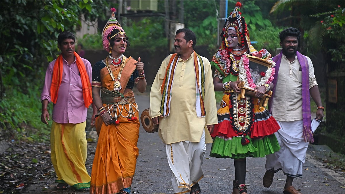 Miniature Yakshagana, a monsoon delight