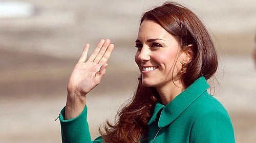 Kate Middleton visits her cancer treatment hospital in London