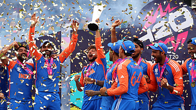T20 World Cup 2024: Heartwarming photos of World Cup champions